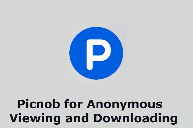 Picnob for Anonymous Viewing & Downloading